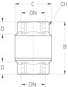 Cim 30 Sprint Spring-loaded Check Valve – TYVAL Industrial Supply ...