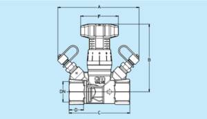 Cim 787 – Balancing Valve FIPT x FIPT – TYVAL Industrial Supply Corporation