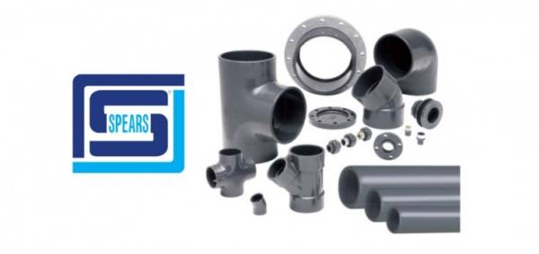 Schedule 80 PVC Tee With Female NPT Threads Spears PVC Pipe Fitting ...